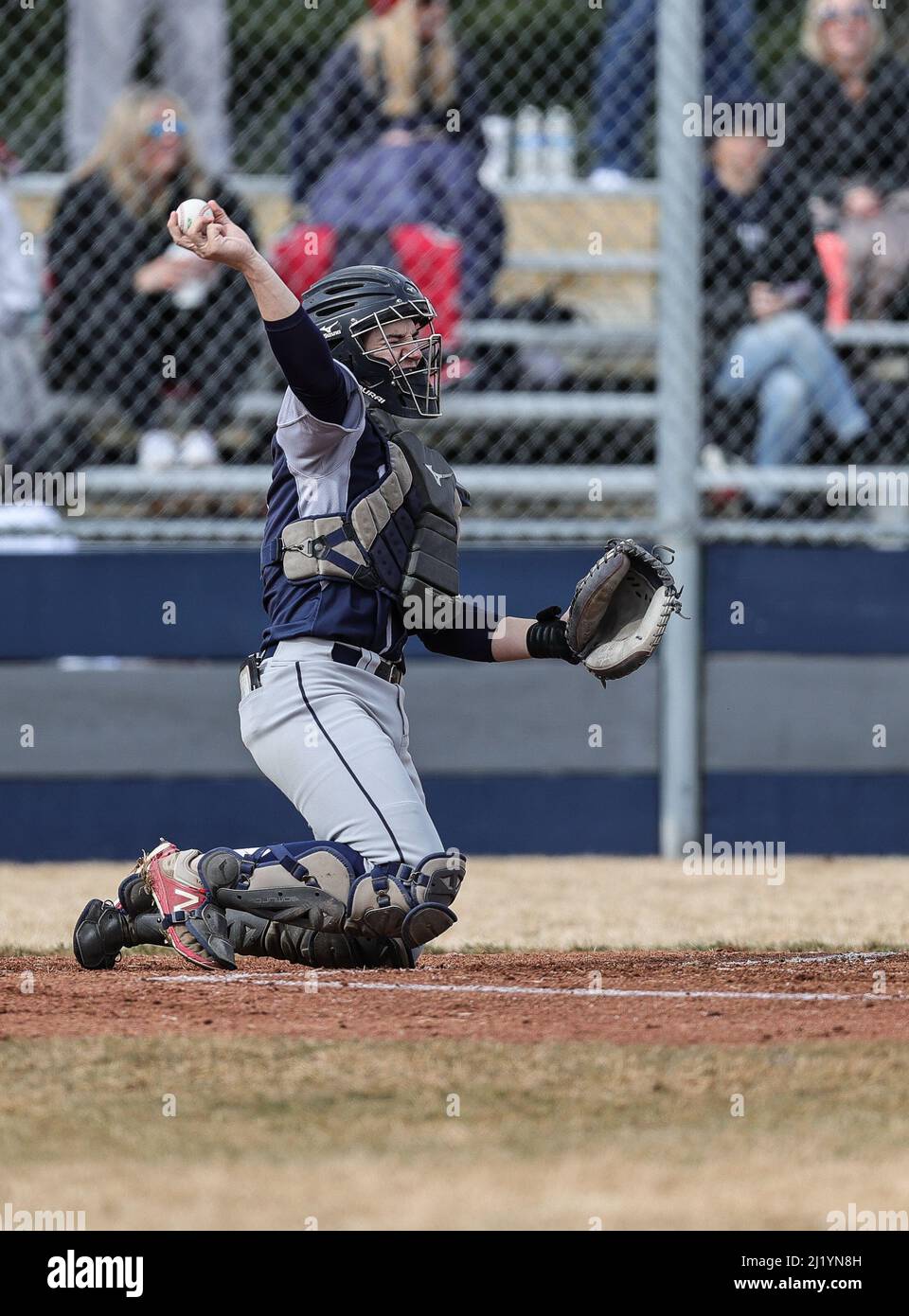 Baseball action with Mount Spokane vs Lake City in Coeur d'Alene, Idaho ...