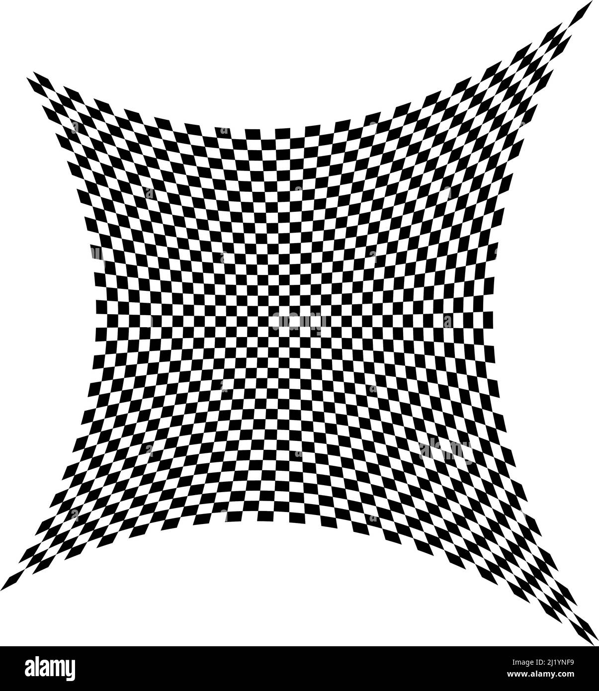 Checkered, squared pattern element. Race, racing, finishing line flag ...