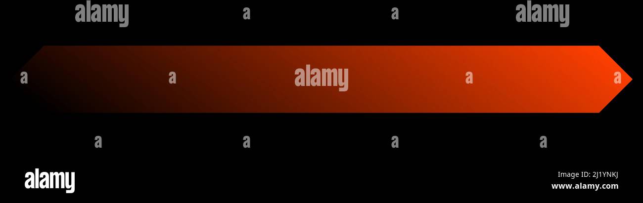 Fading, blured banner, button, bar shape with blank, empty space ...