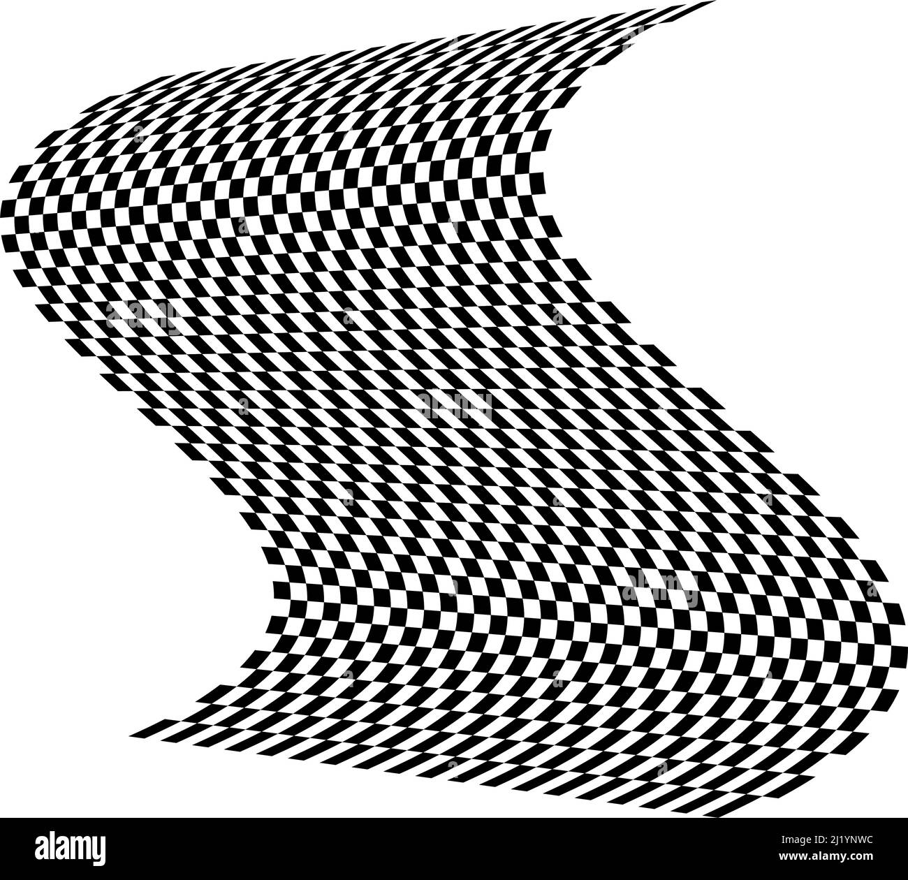 Checkered, squared pattern element. Race, racing, finishing line flag ...