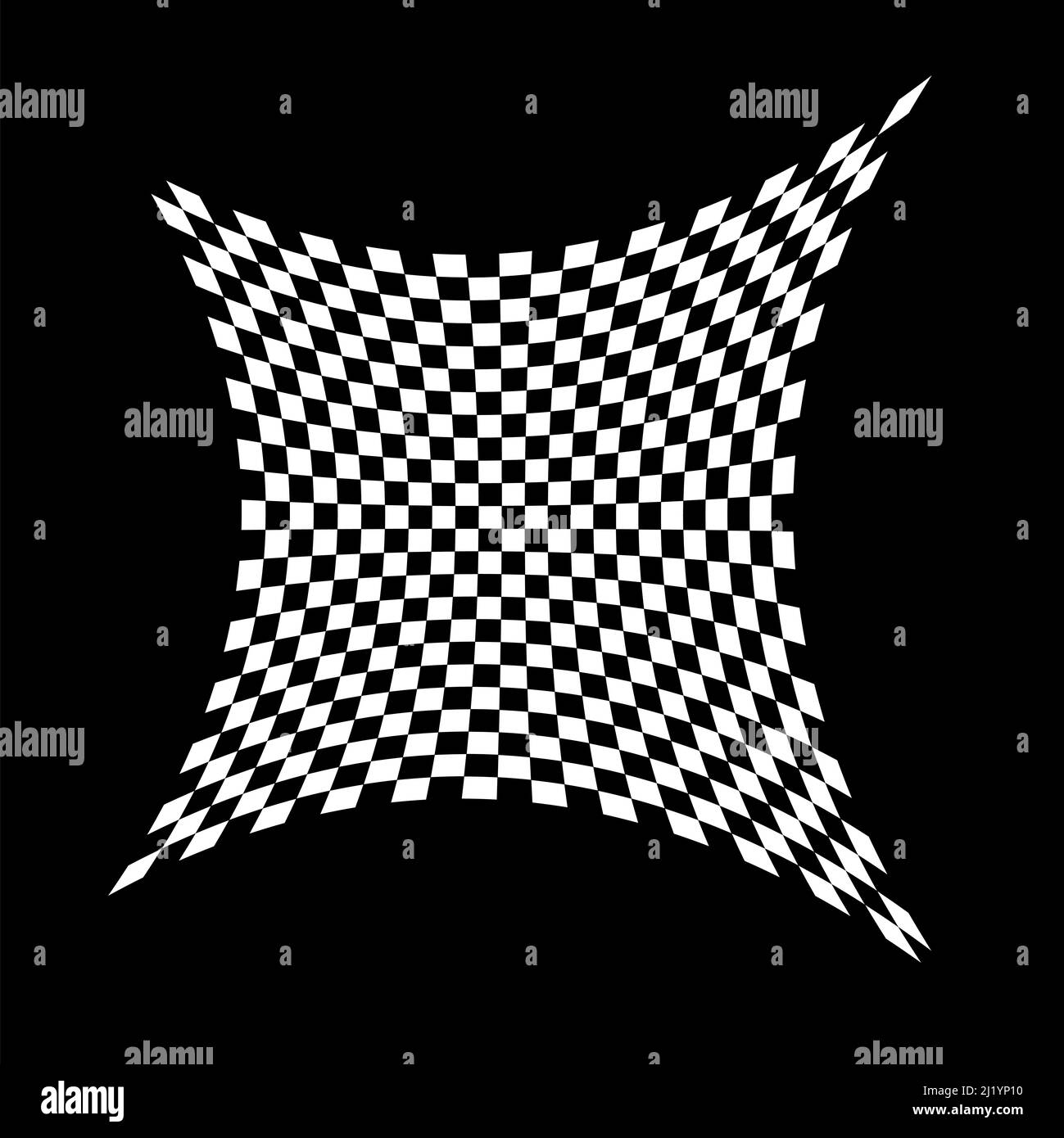 Checkered, squared pattern element. Race, racing, finishing line flag ...