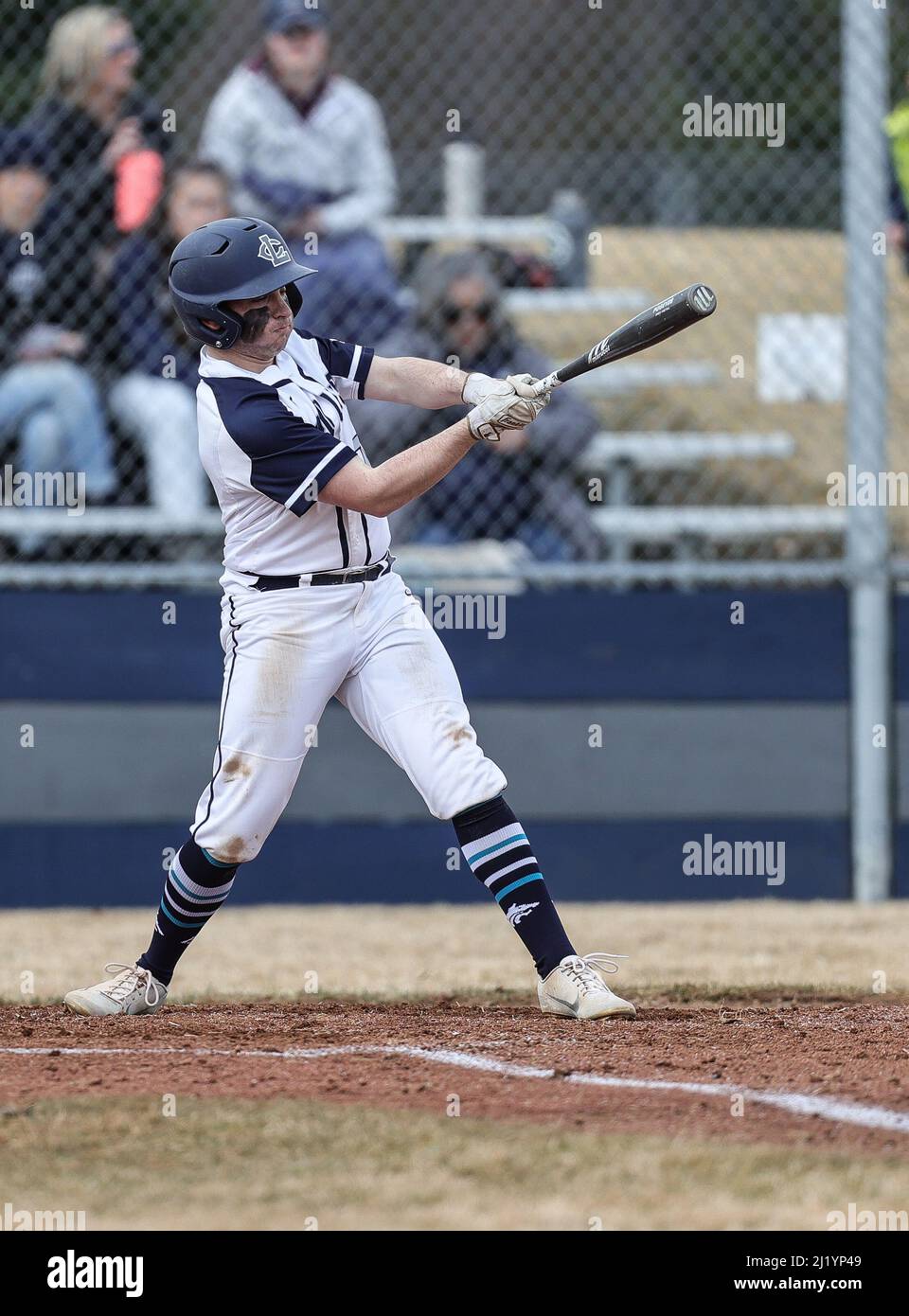 Baseball action with Mount Spokane vs Lake City in Coeur d'Alene, Idaho ...