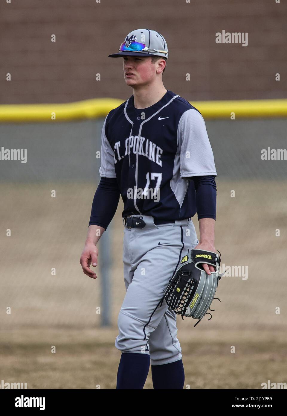 Baseball action with Mount Spokane vs Lake City in Coeur d'Alene, Idaho ...