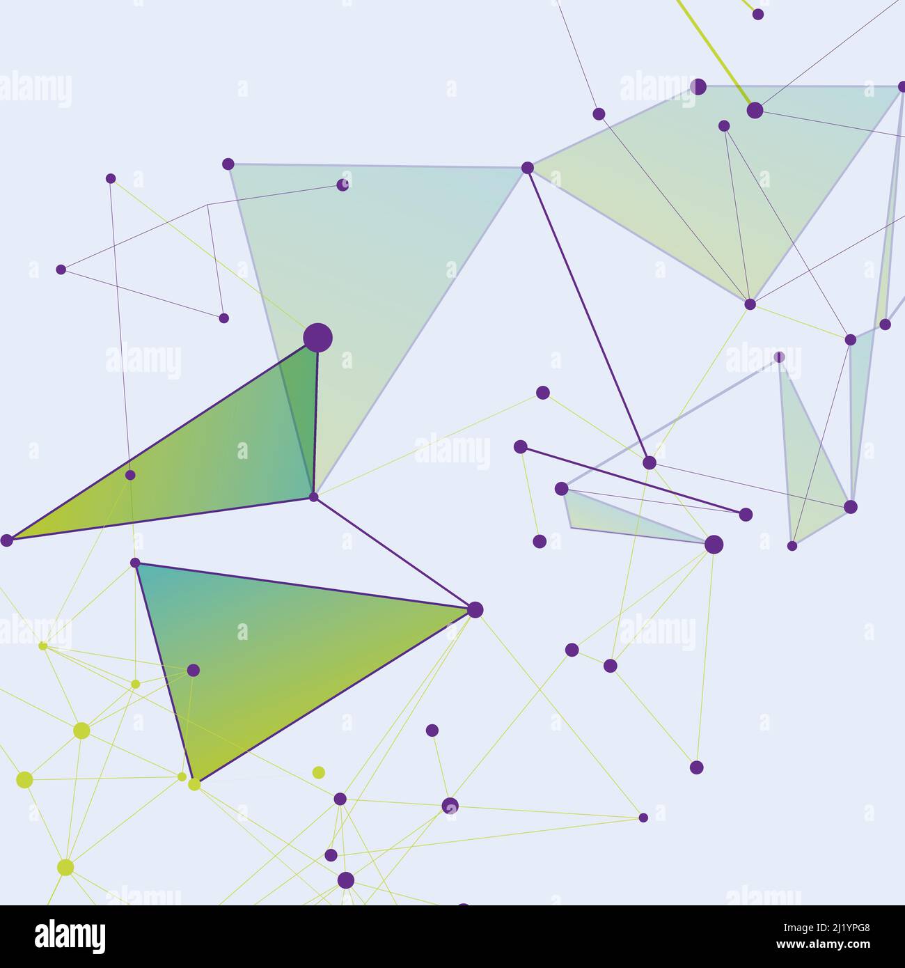 Abstract vector connected structure molecule medicine, science ...