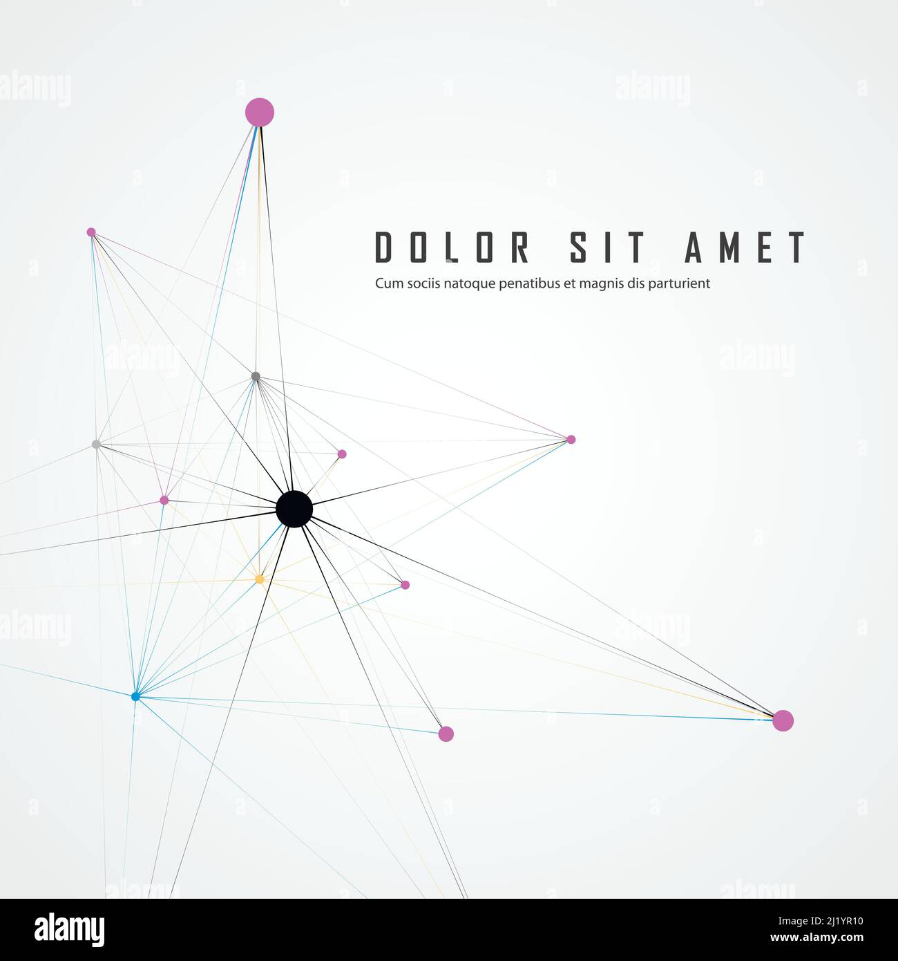 Connection lines and dots technology concept Stock Vector Image & Art ...