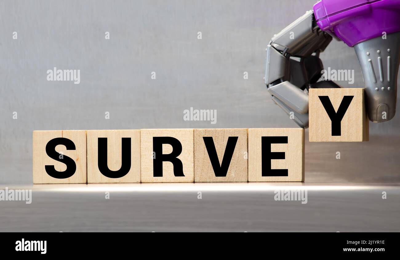 Survey word hi-res stock photography and images - Alamy