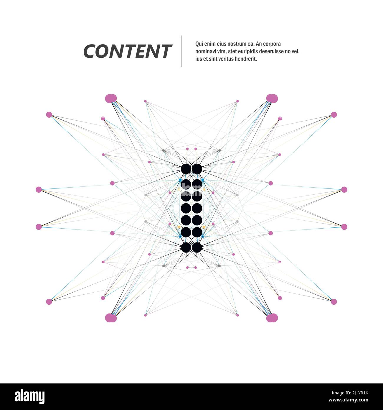 Network connection dots lines technology Cut Out Stock Images ...