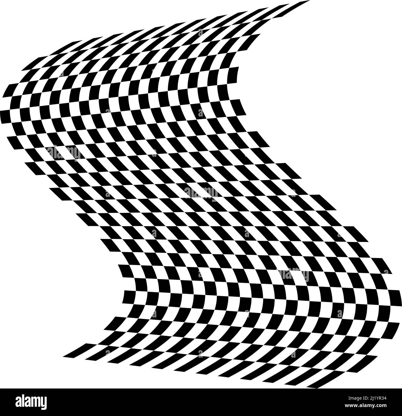 Checkered, squared pattern element. Race, racing, finishing line flag ...