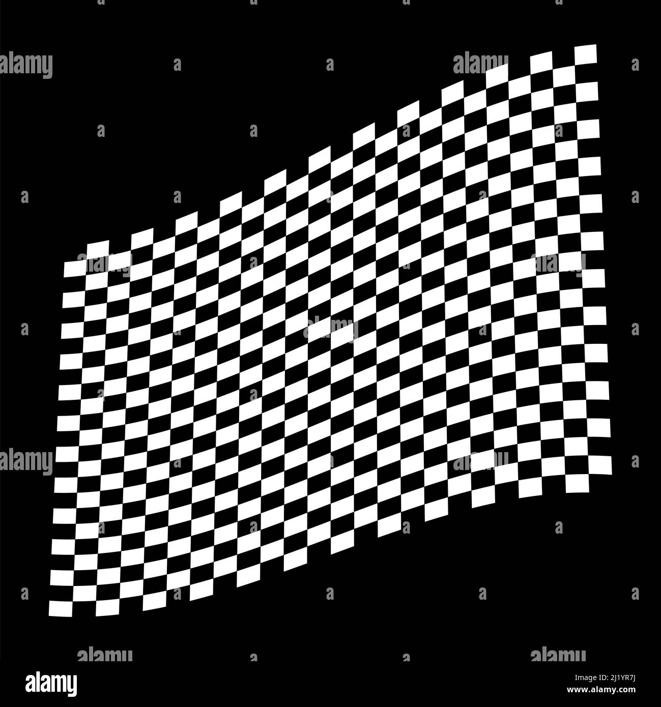 Checkered, squared pattern element. Race, racing, finishing line flag ...