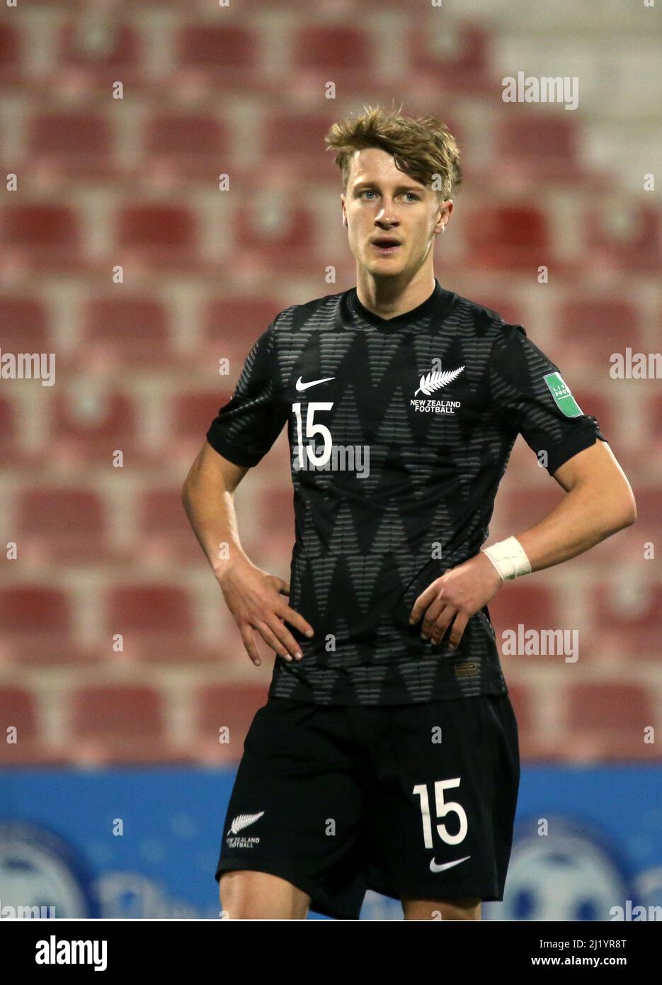 DOHA, QATAR - MARCH 27: Alex Greive of New Zealand in action ,during ...