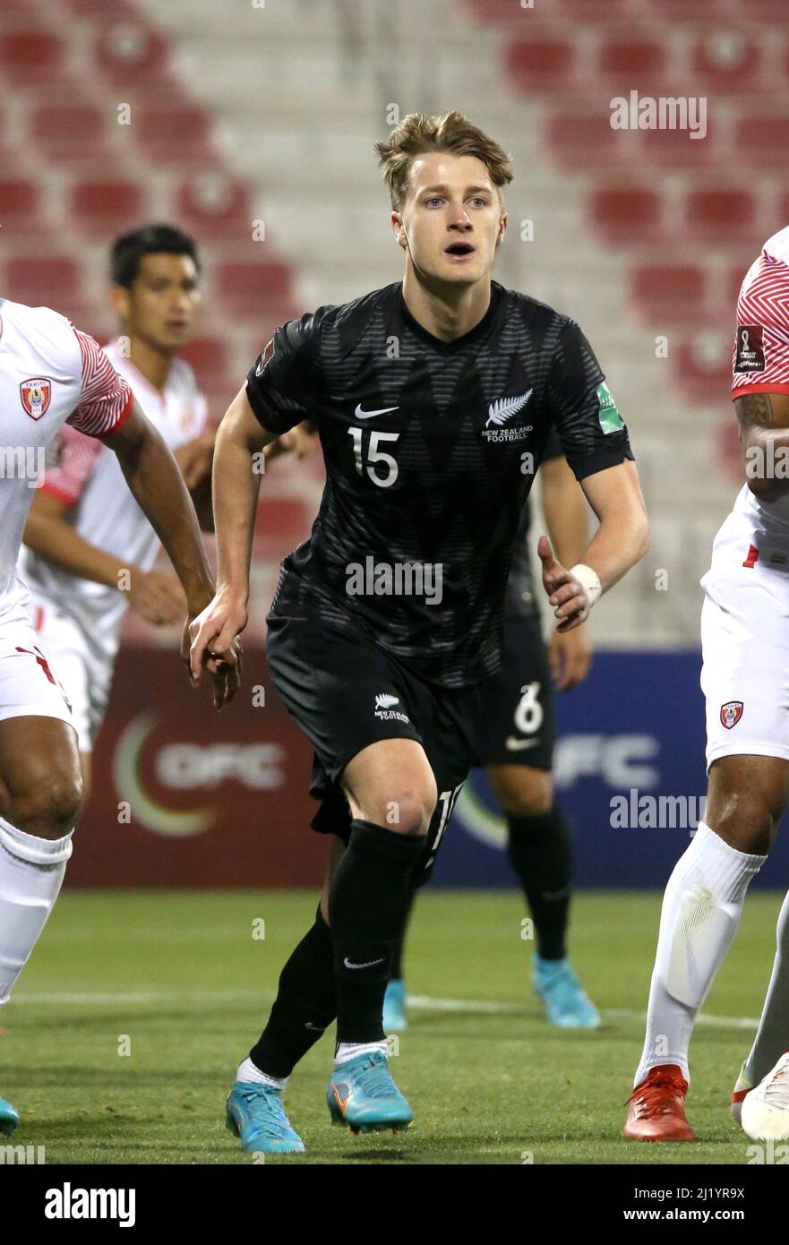 DOHA, QATAR - MARCH 27: Alex Greive of New Zealand in action ,during ...