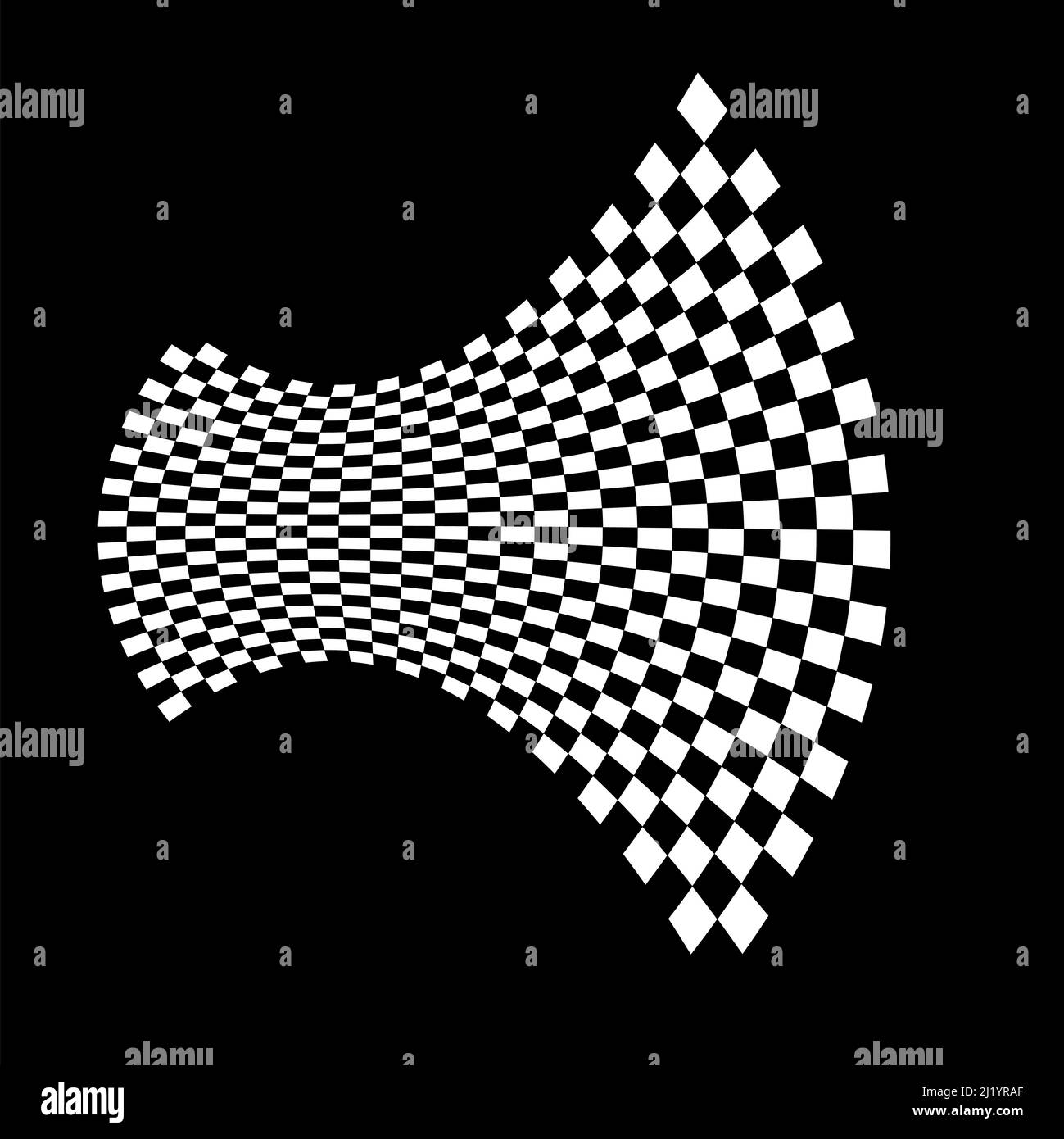 Checkered, squared pattern element. Race, racing, finishing line flag ...