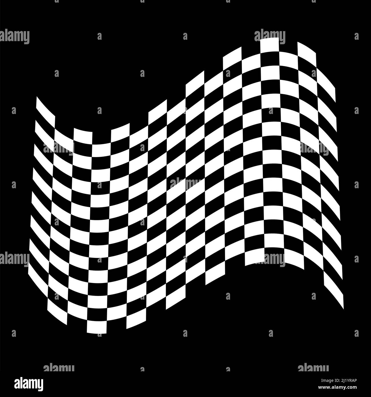 Checkered, squared pattern element. Race, racing, finishing line flag ...