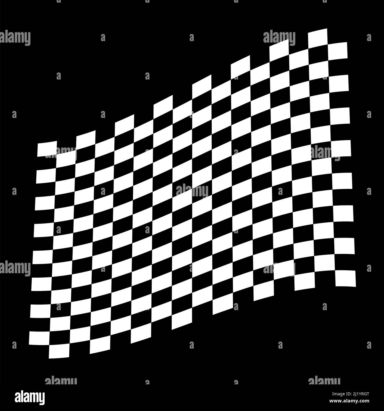 Checkered, squared pattern element. Race, racing, finishing line flag ...