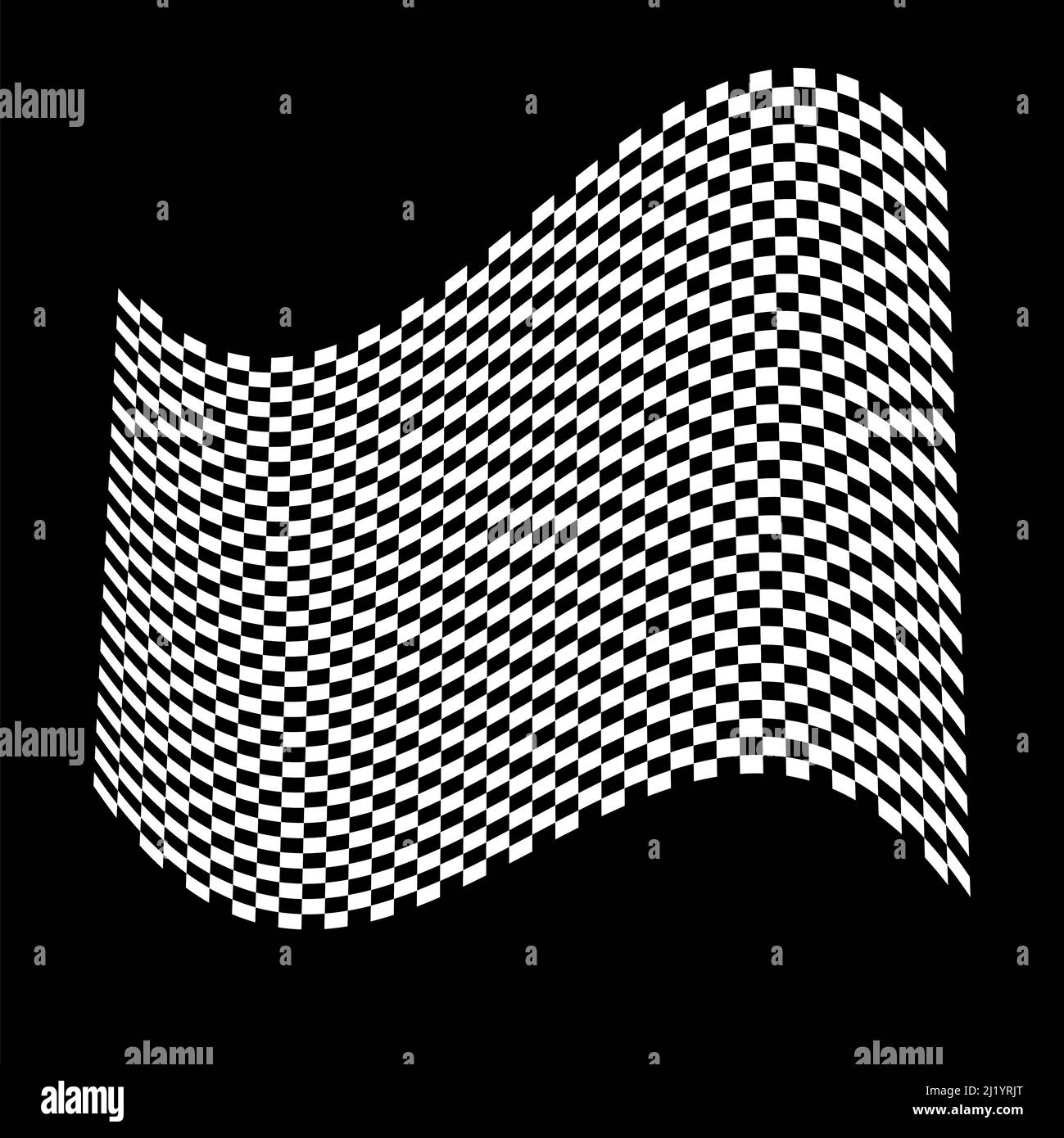 Checkered, squared pattern element. Race, racing, finishing line flag ...