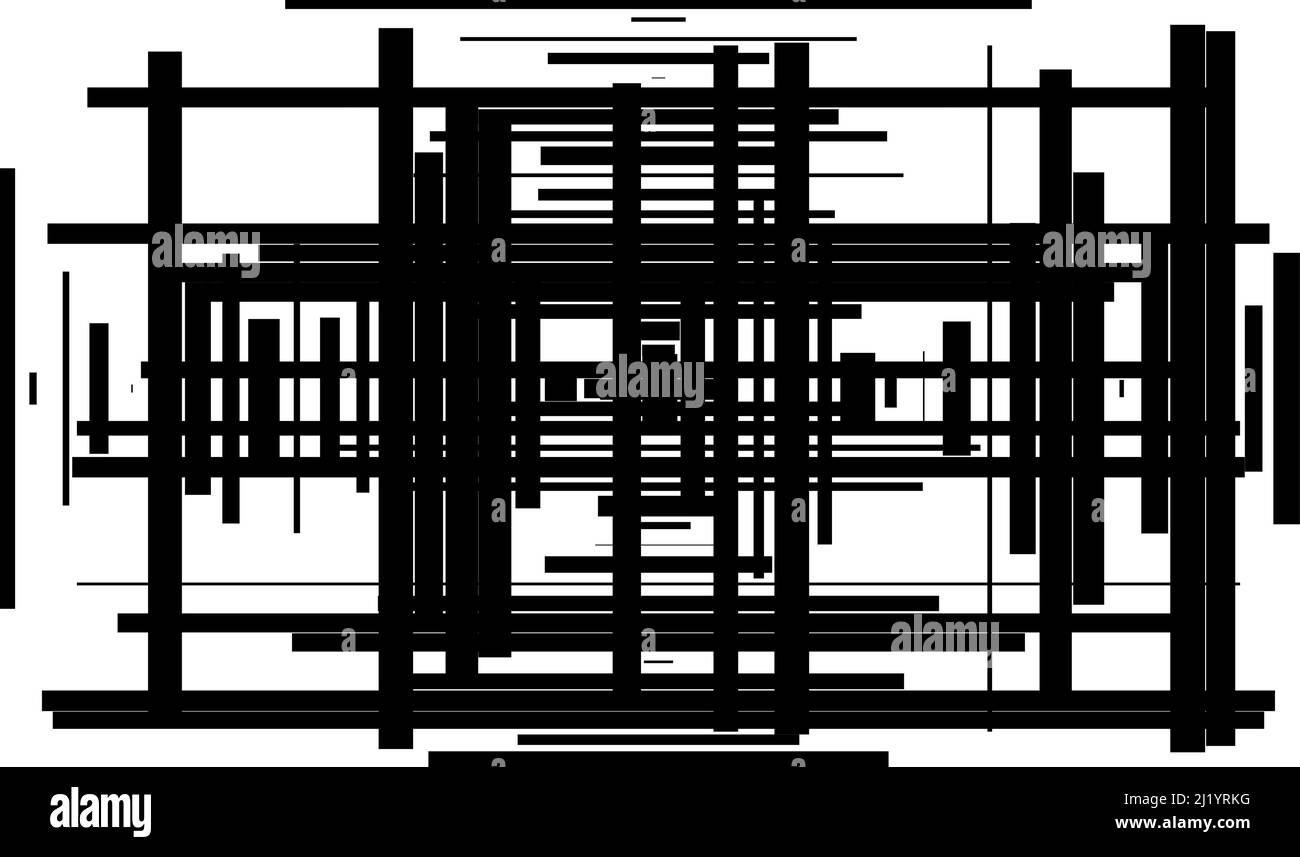 Abstract chaotic, random mesh, grid. Trellis, lattice, grating - stock ...