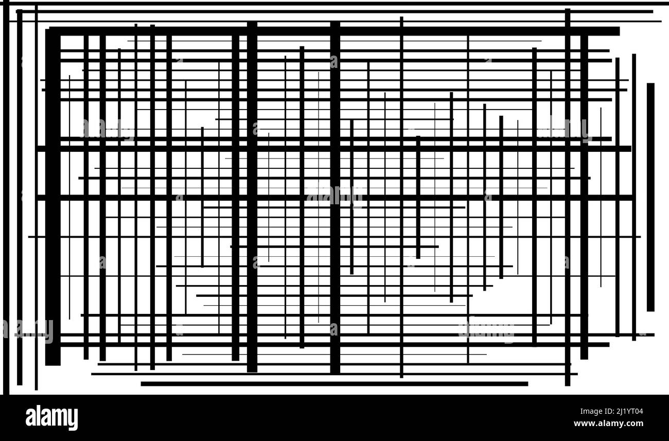 Abstract chaotic, random mesh, grid. Trellis, lattice, grating - stock ...