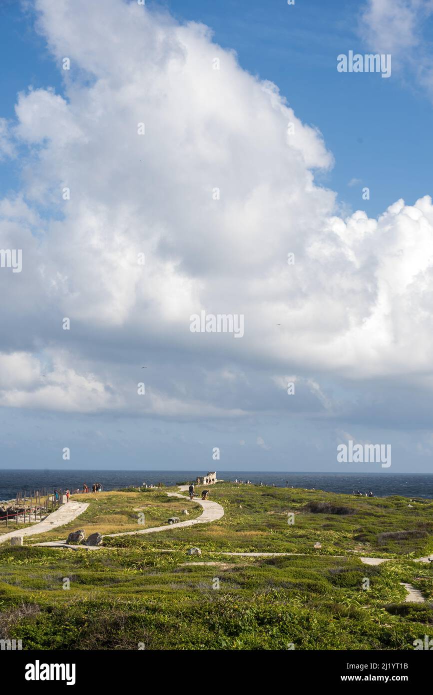 A vertical photo of a scenic view in Cancun, Mexico Stock Photo - Alamy