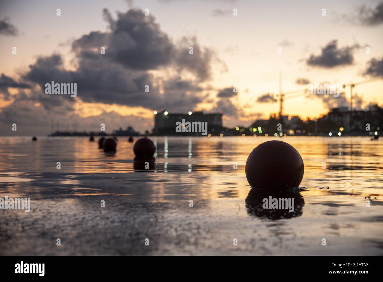 A vertical picture of a background in Cancun, Mexico Stock Photo - Alamy