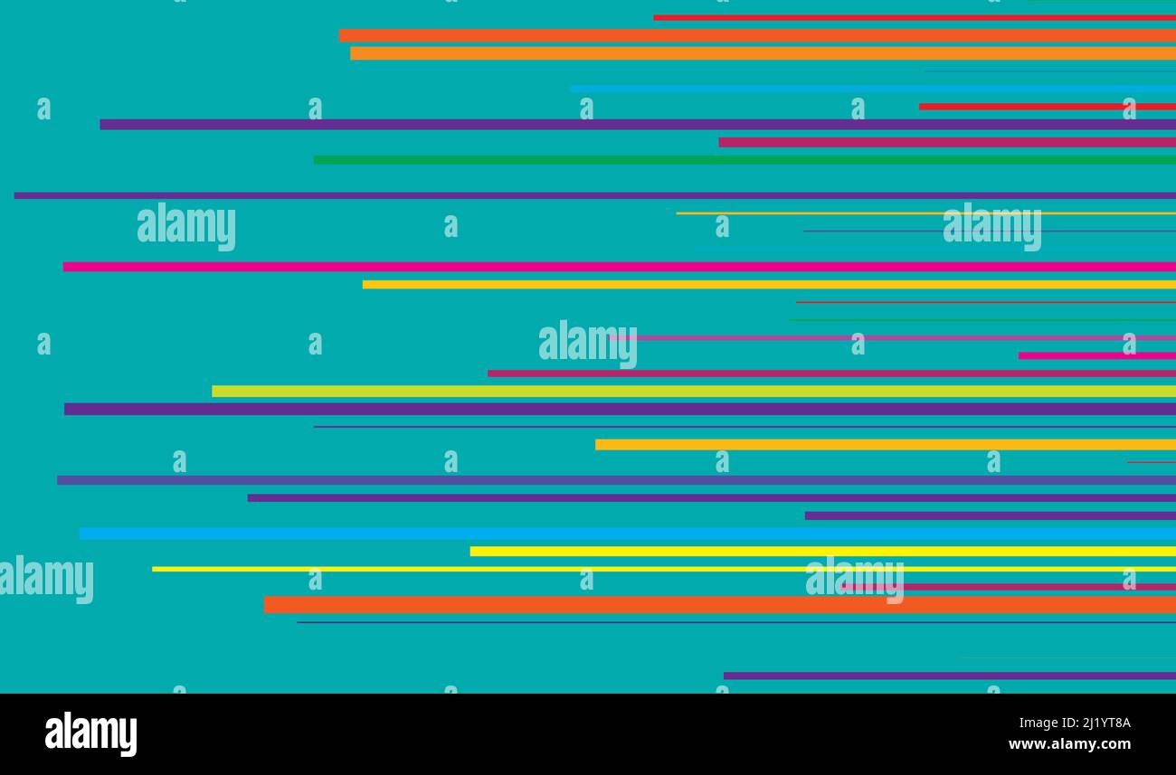Random straight parallel lines, stripes geometric vector pattern ...