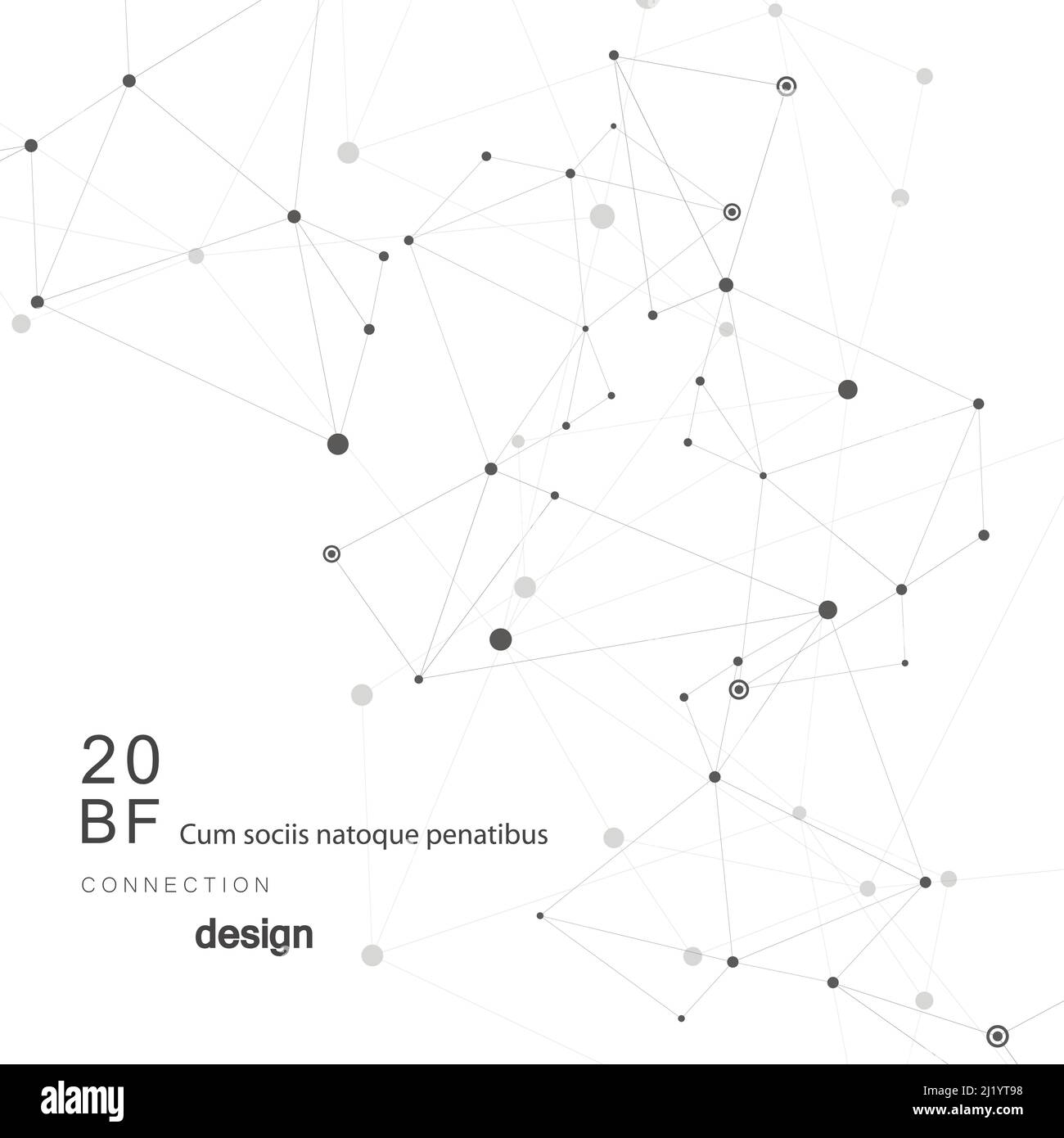 Abstract circle line technology Black and White Stock Photos & Images ...