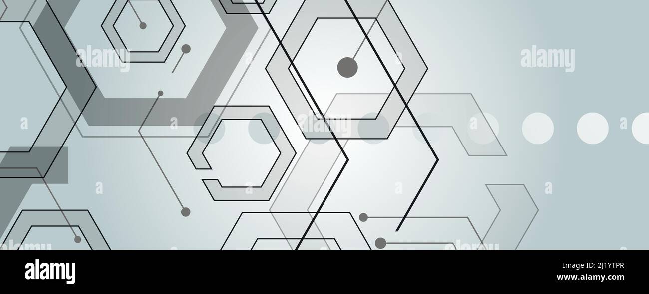 Abstract geometric background with gexagon shapes Stock Vector Image ...