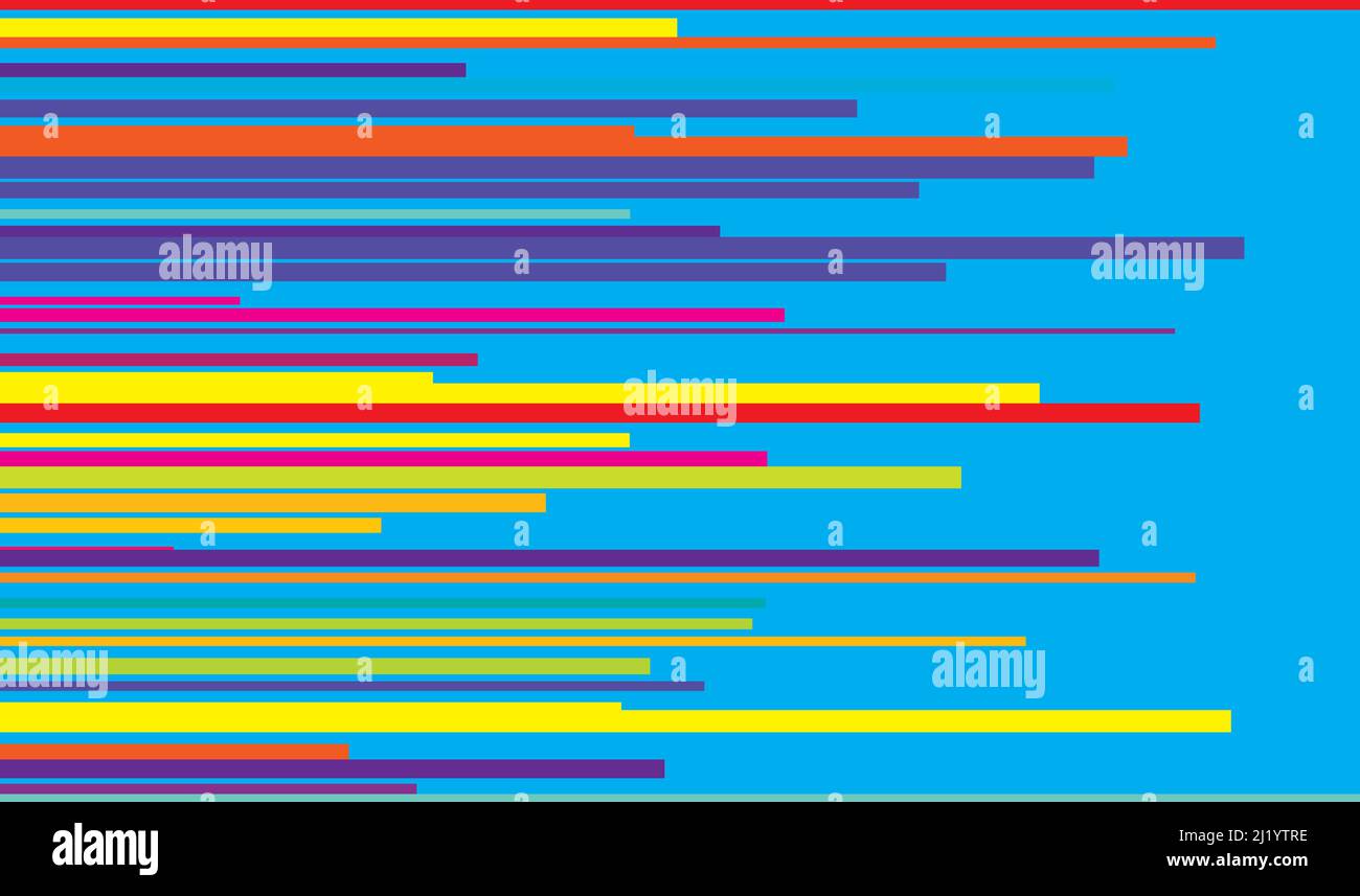 Random straight parallel lines, stripes geometric vector pattern ...