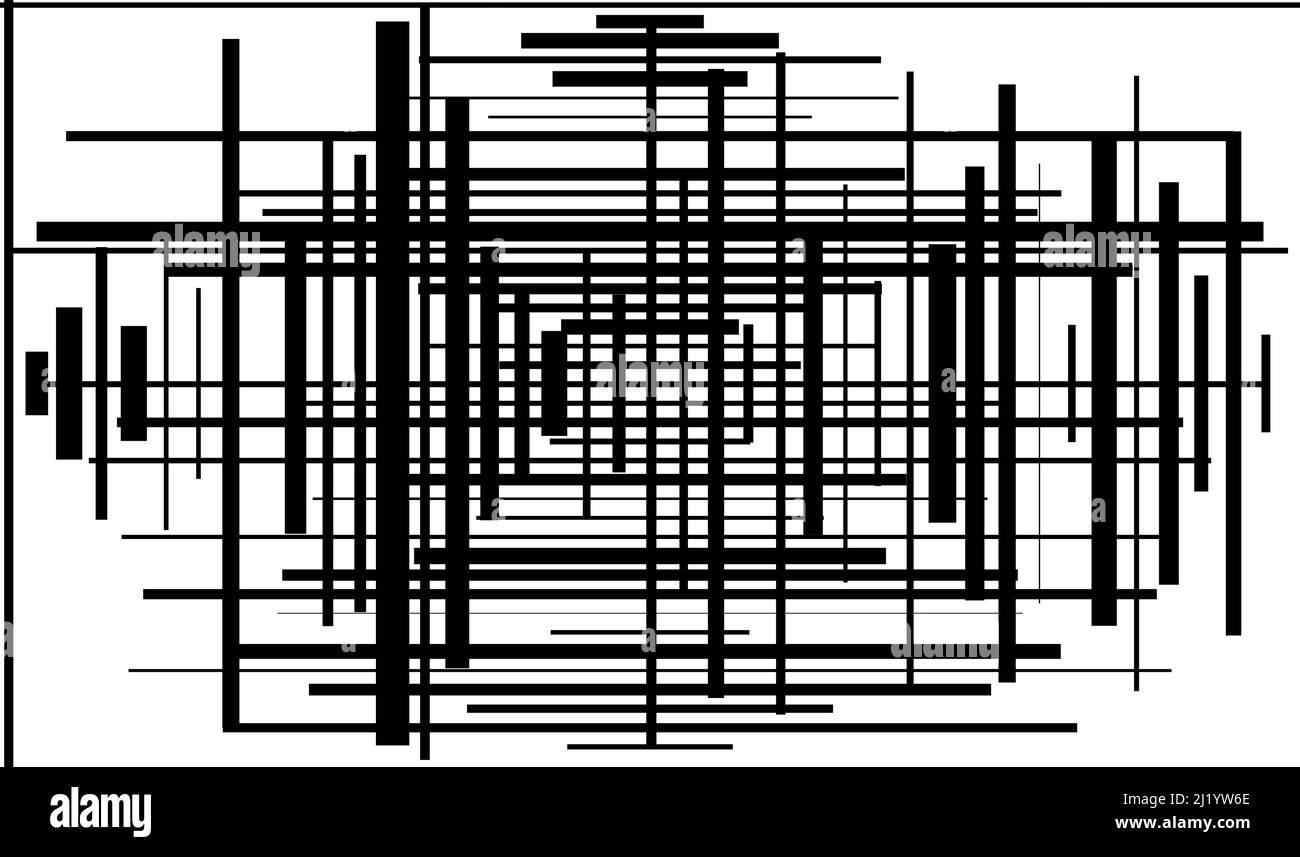 Abstract chaotic, random mesh, grid. Trellis, lattice, grating - stock ...