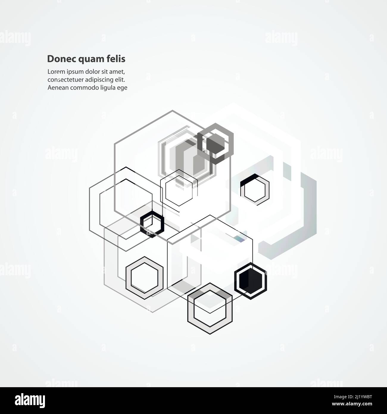 Hexagonal molecule dna molecular structure hi-res stock photography and ...