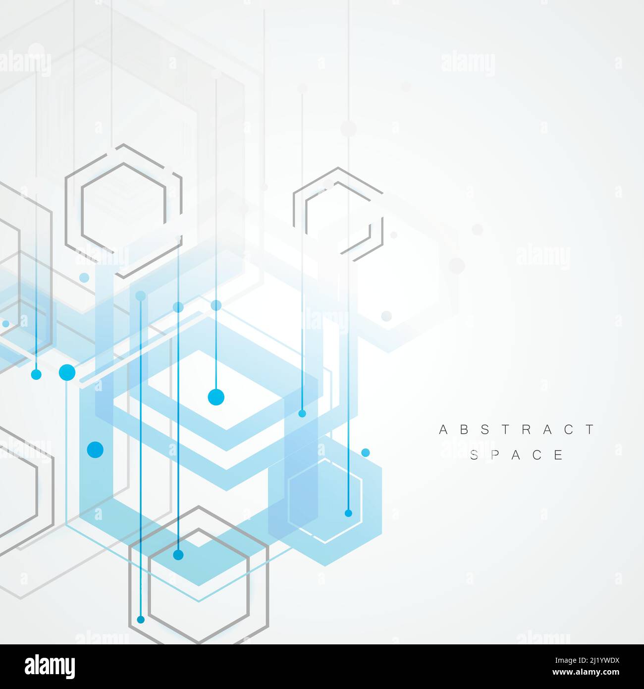 Abstract Connect Hexagonal Structure Background Stock Vector Image And Art Alamy