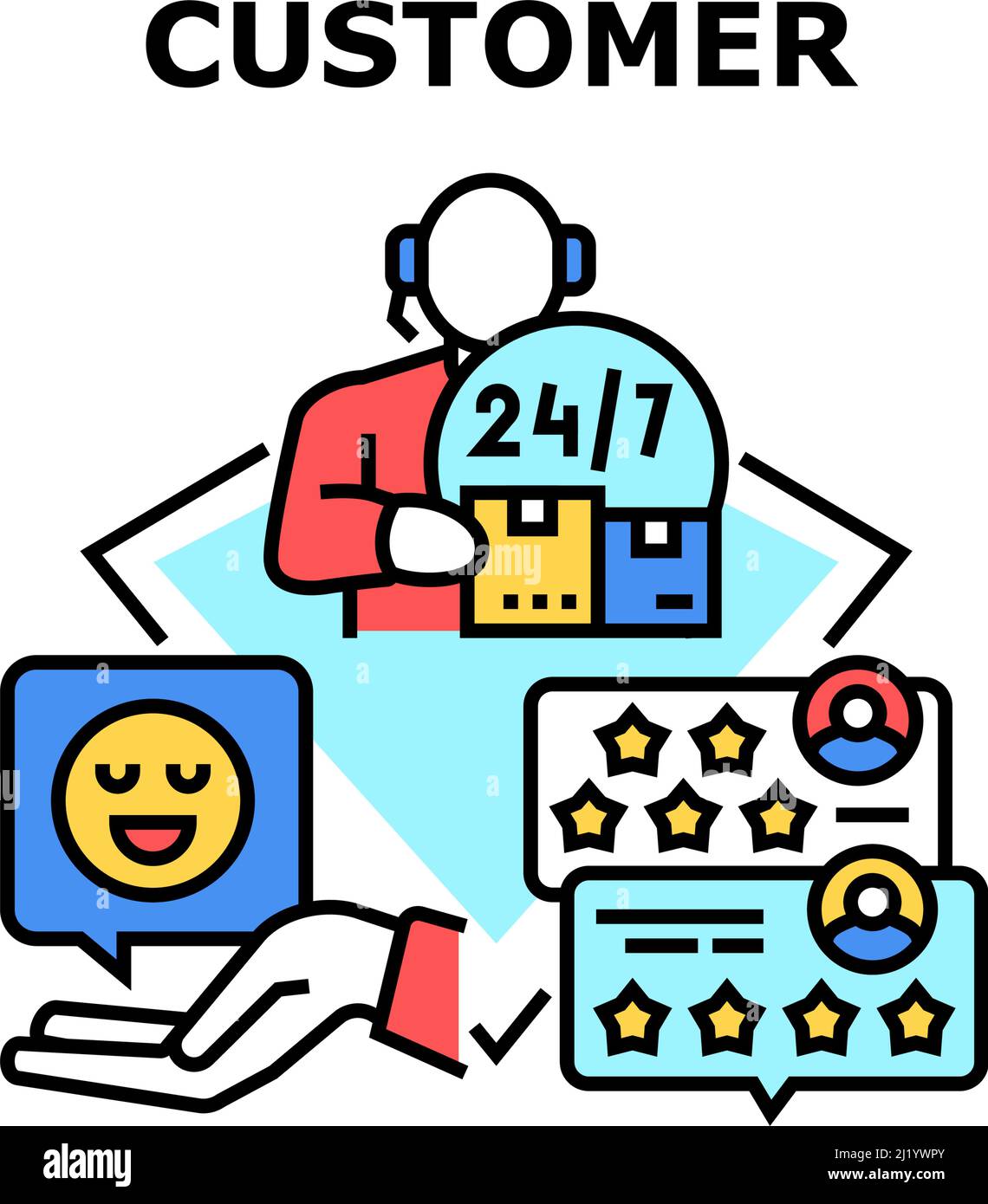 Hightech business center Stock Vector Images - Alamy