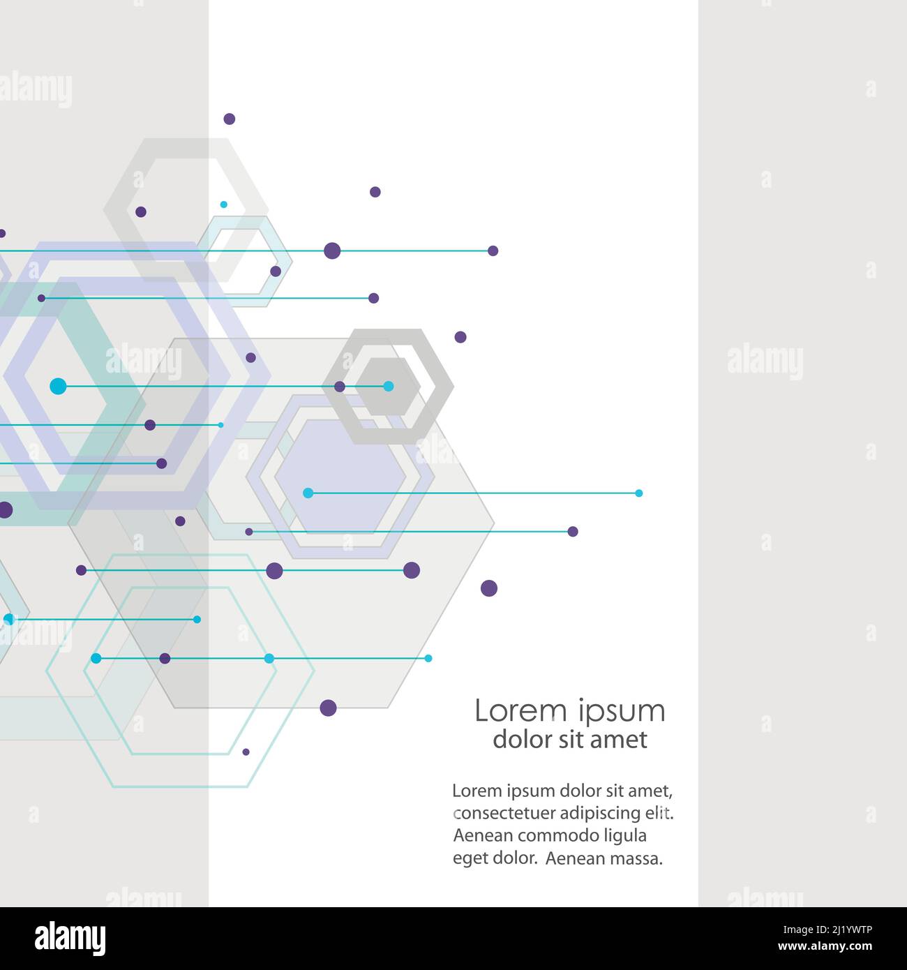 Abstract design with hexagons pattern Stock Vector Image & Art - Alamy