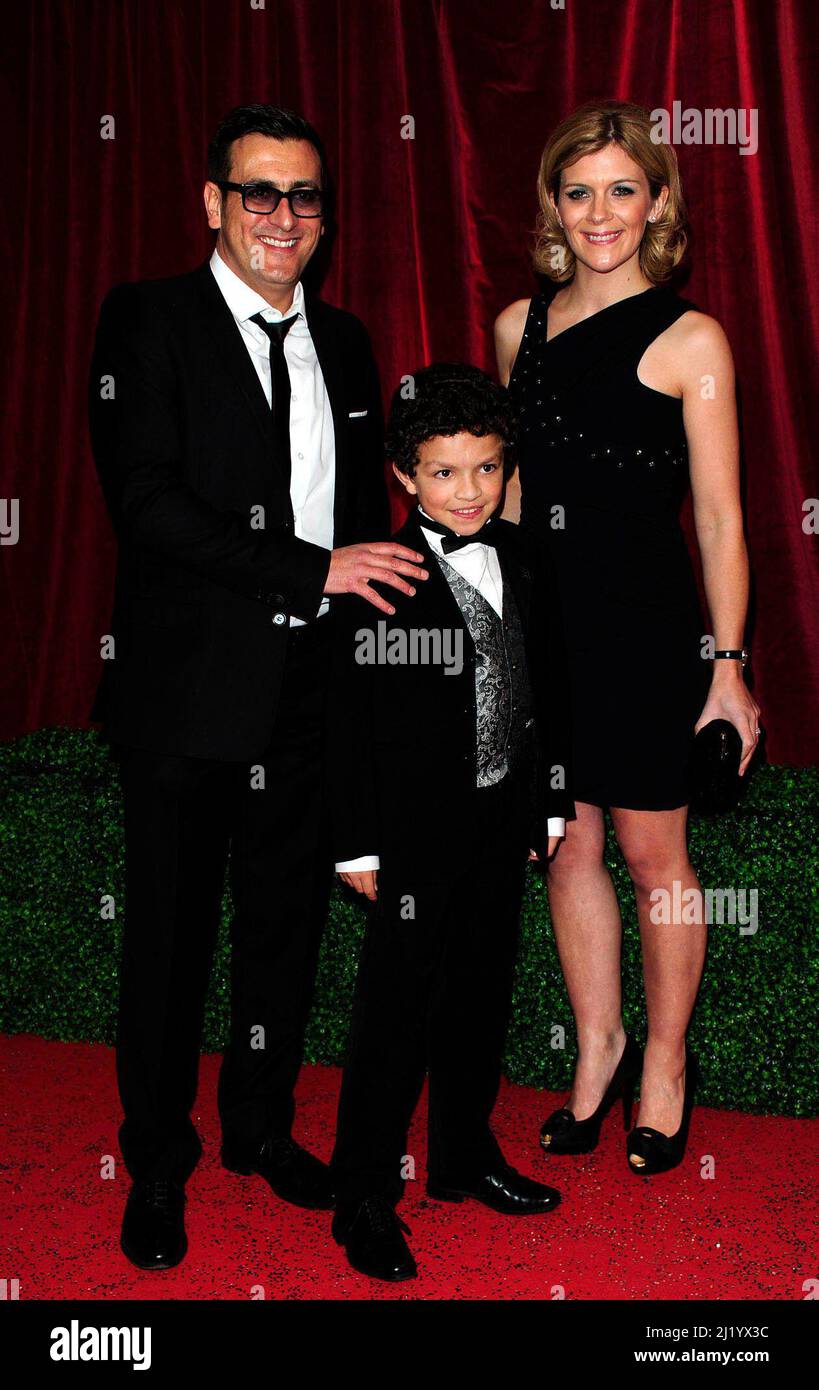 London, UK. Jane Danson (R) at the British Soap Awards 2012 held at the ...