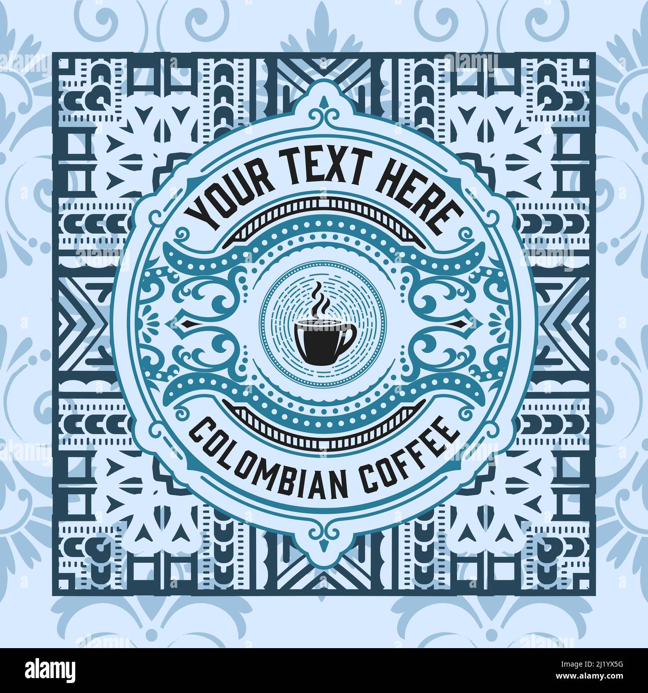 Vector, Coffee Shop label for cafe business Stock Vector Image & Art ...