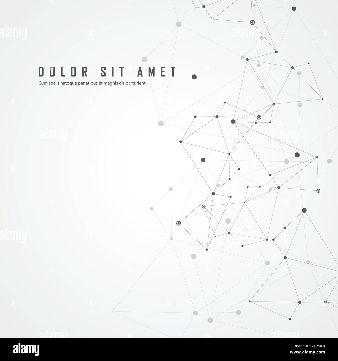 Abstract connect dots and lines Stock Vector Image & Art - Alamy