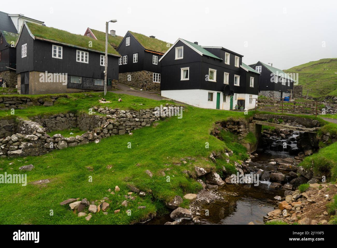 Mykines village island hi-res stock photography and images - Alamy