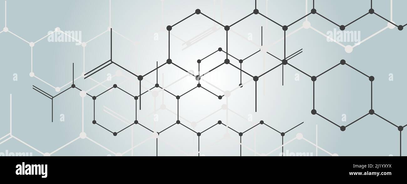 Geometric abstract background with hexagons structure. Vector abstract ...