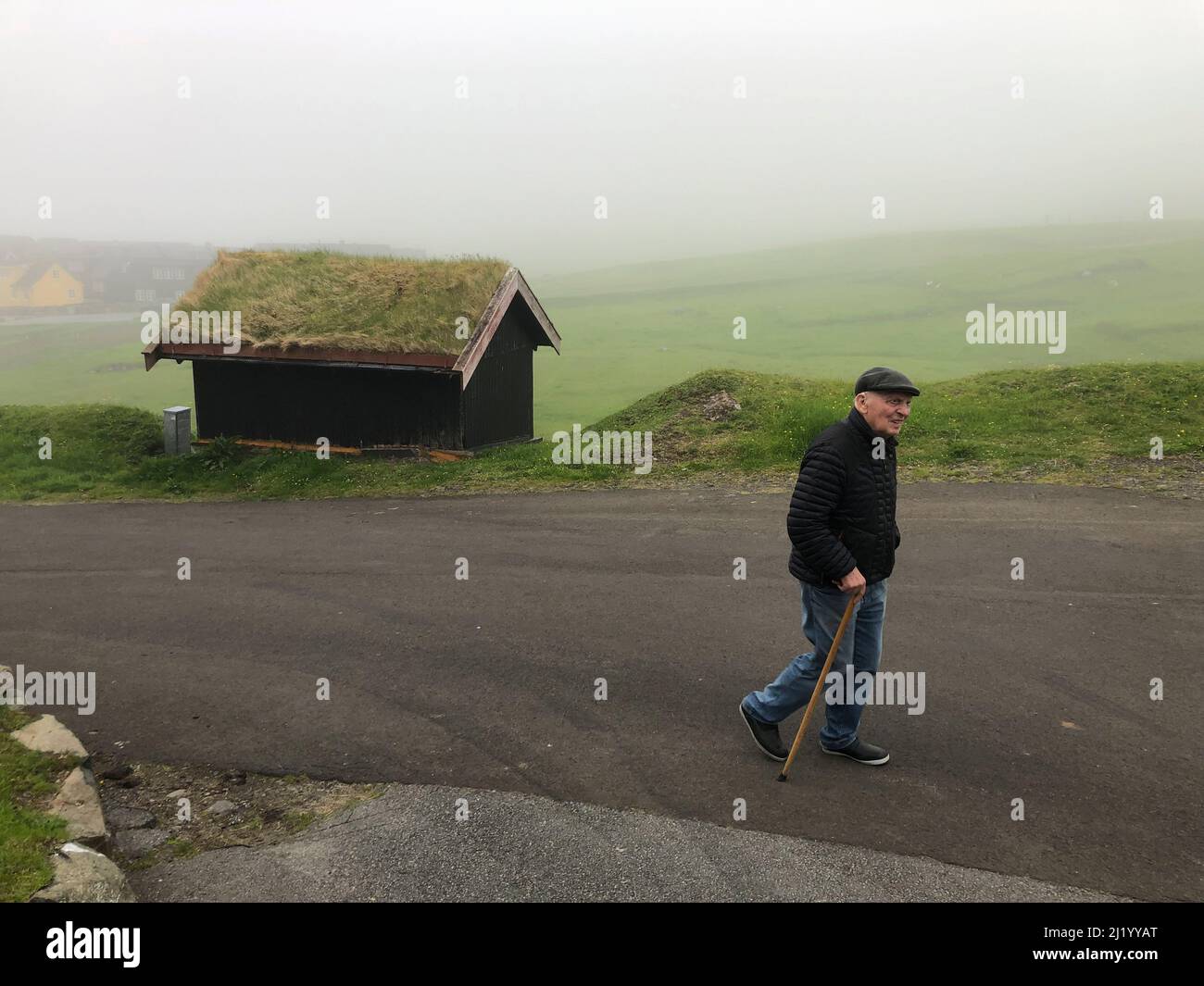 Gjogv, Esturoy Island, Faroe Islands, Denmark Stock Photo - Alamy