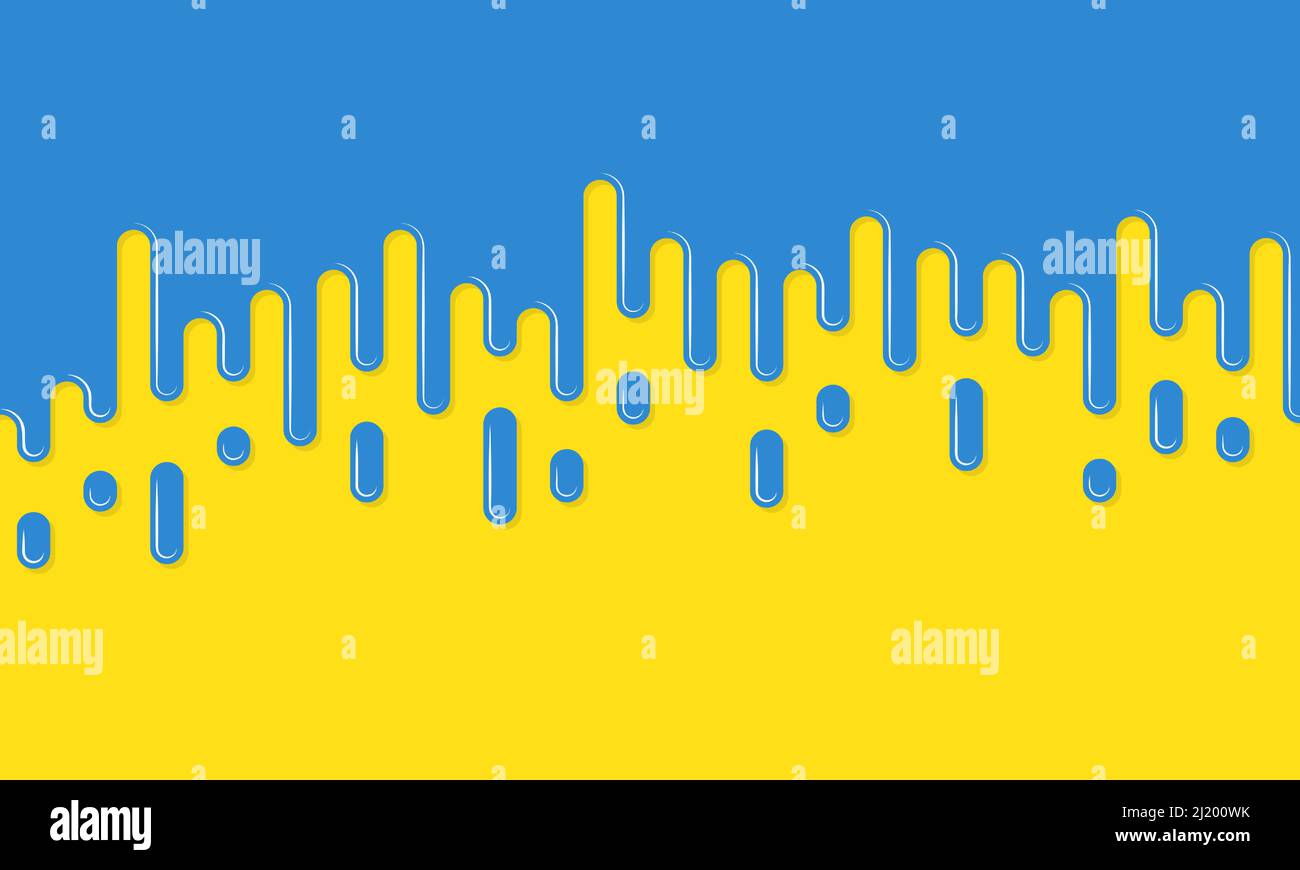 Background in the colors of the ukrainian flag. Abstract colored ...