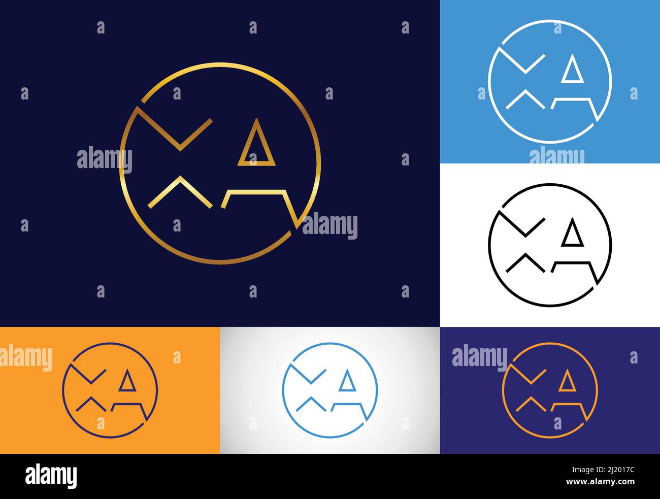 Initial Monogram Letter X A Logo Design Vector Template. Graphic ...