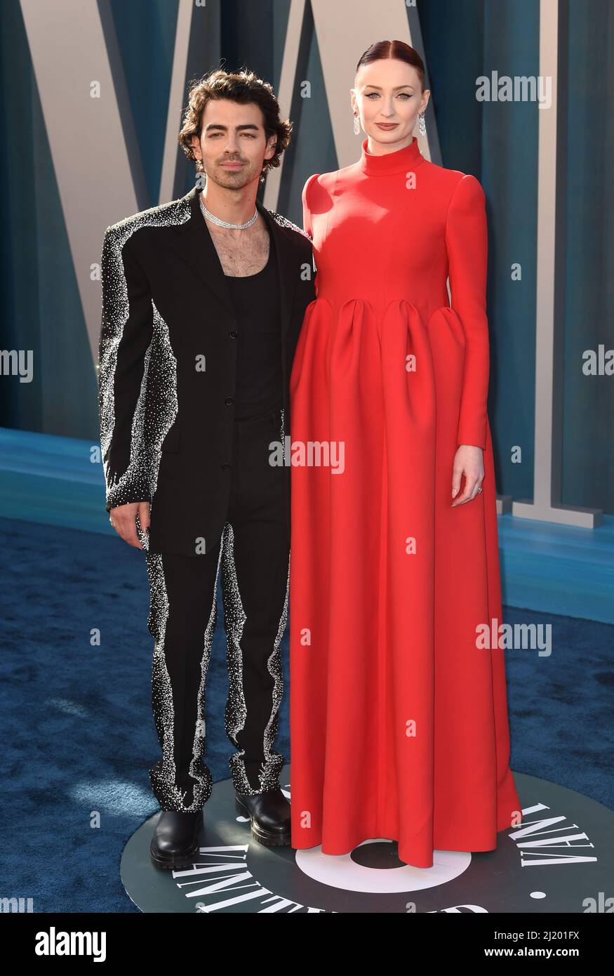 March 27th, 2022, Los Angeles, USA. Joe Jonas and Sophie Turner ...
