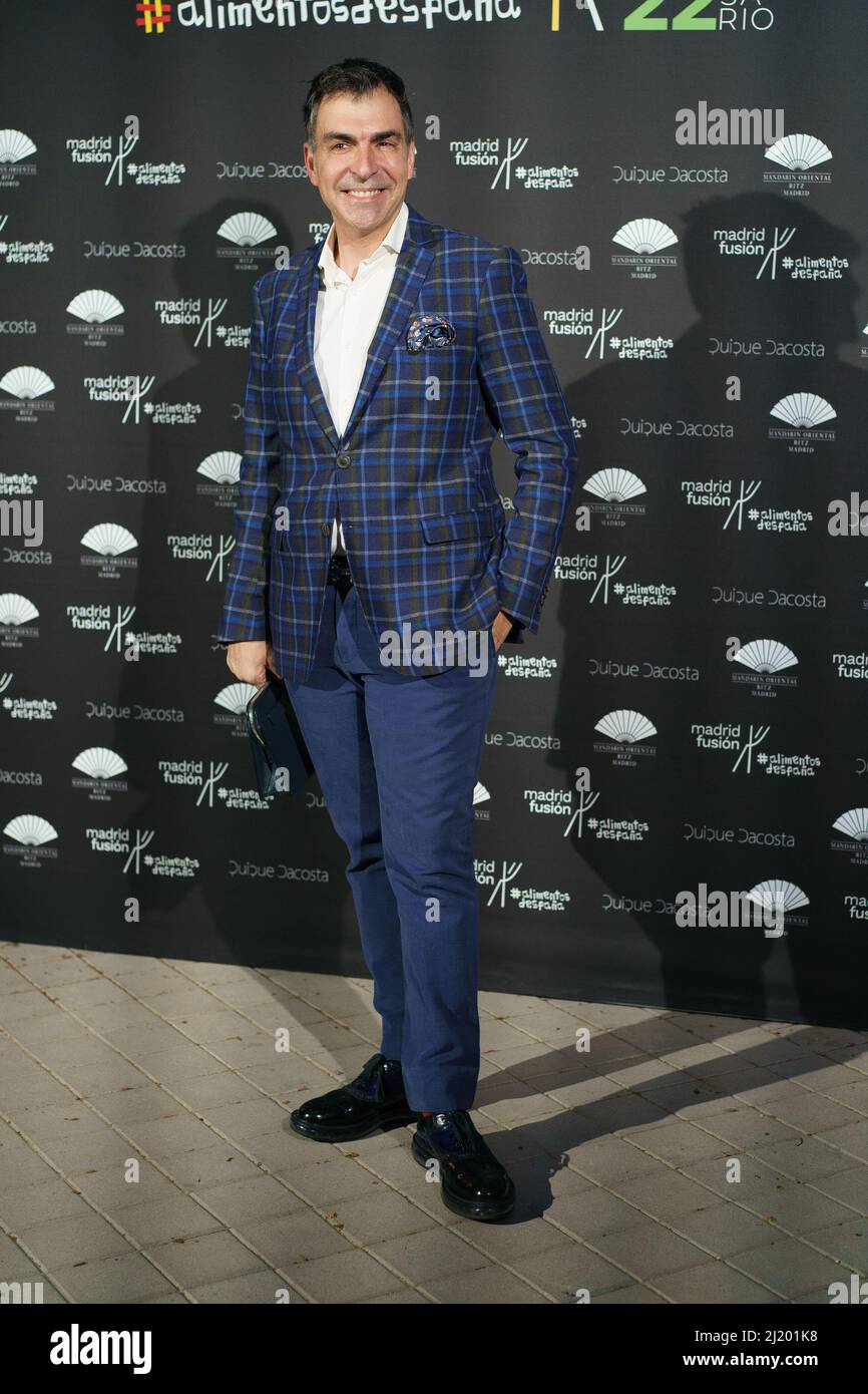 Madrid, Spain. 28th Mar, 2022. Ramón Freixa attends the photocall for ...