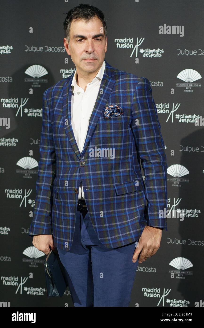 Madrid, Spain. 28th Mar, 2022. Ramón Freixa attends the photocall for ...