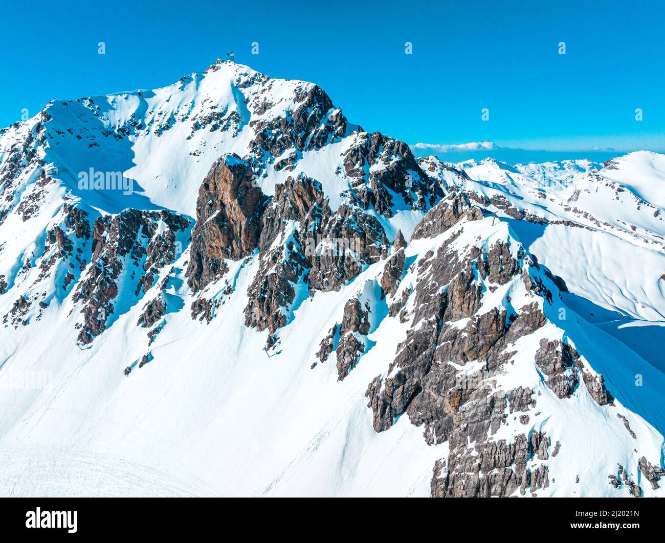 Fantastic snow mountains landscape banner background from Alps Stock ...