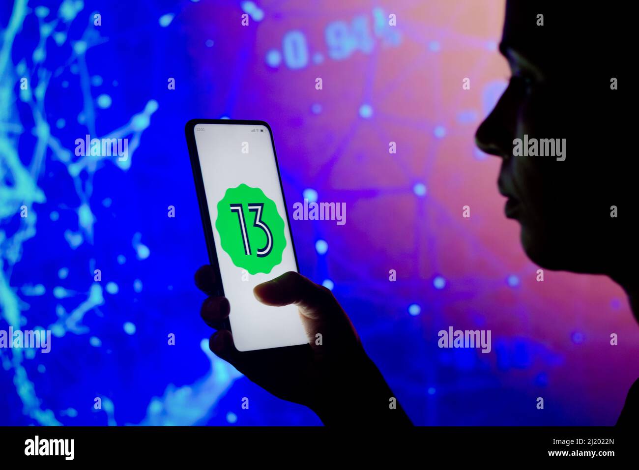 Android 13 hi-res stock photography and images - Alamy