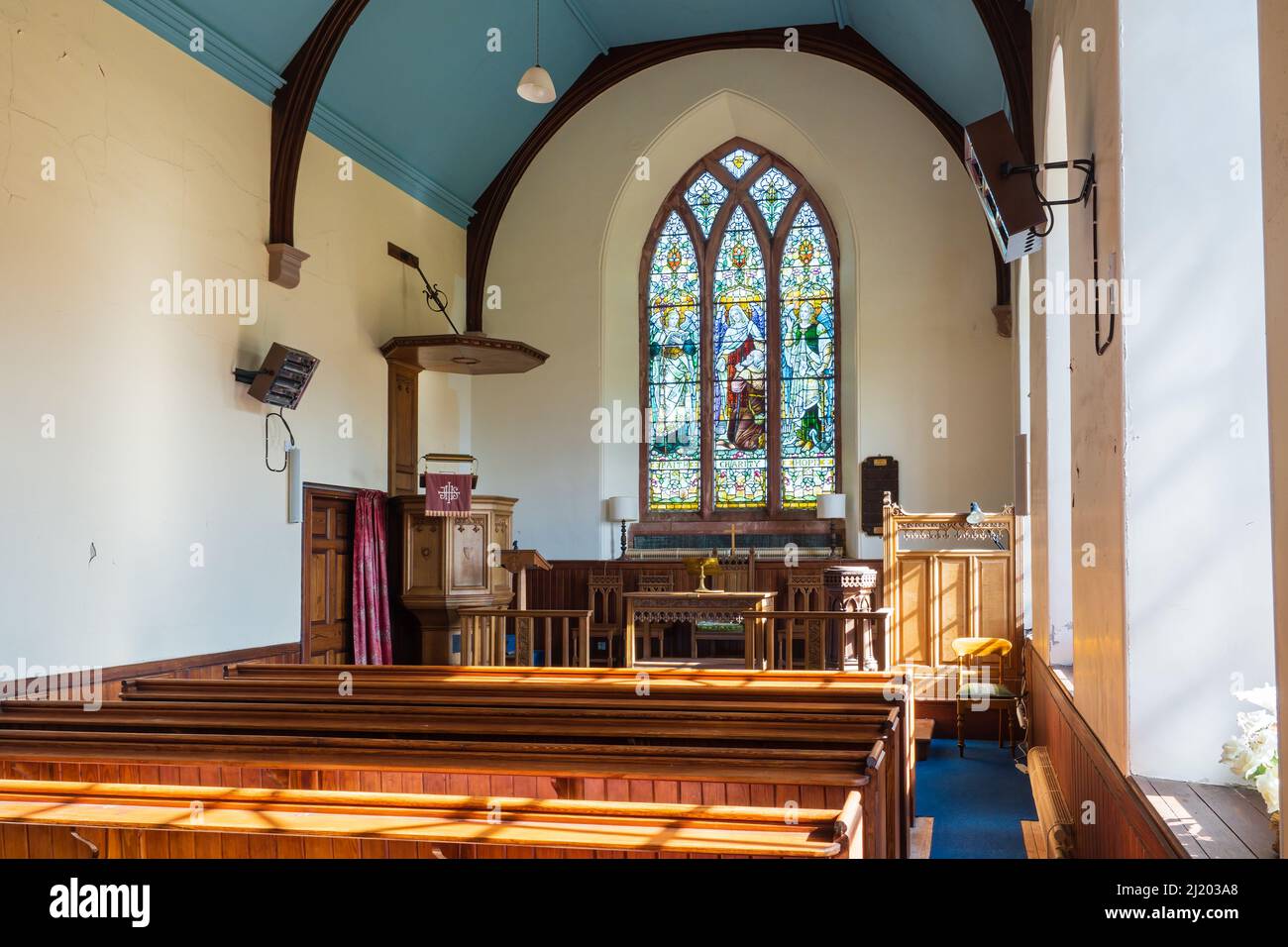 25.03.2022 Amulree, Perthshire, Scotland, UK. Amulree Church more ...
