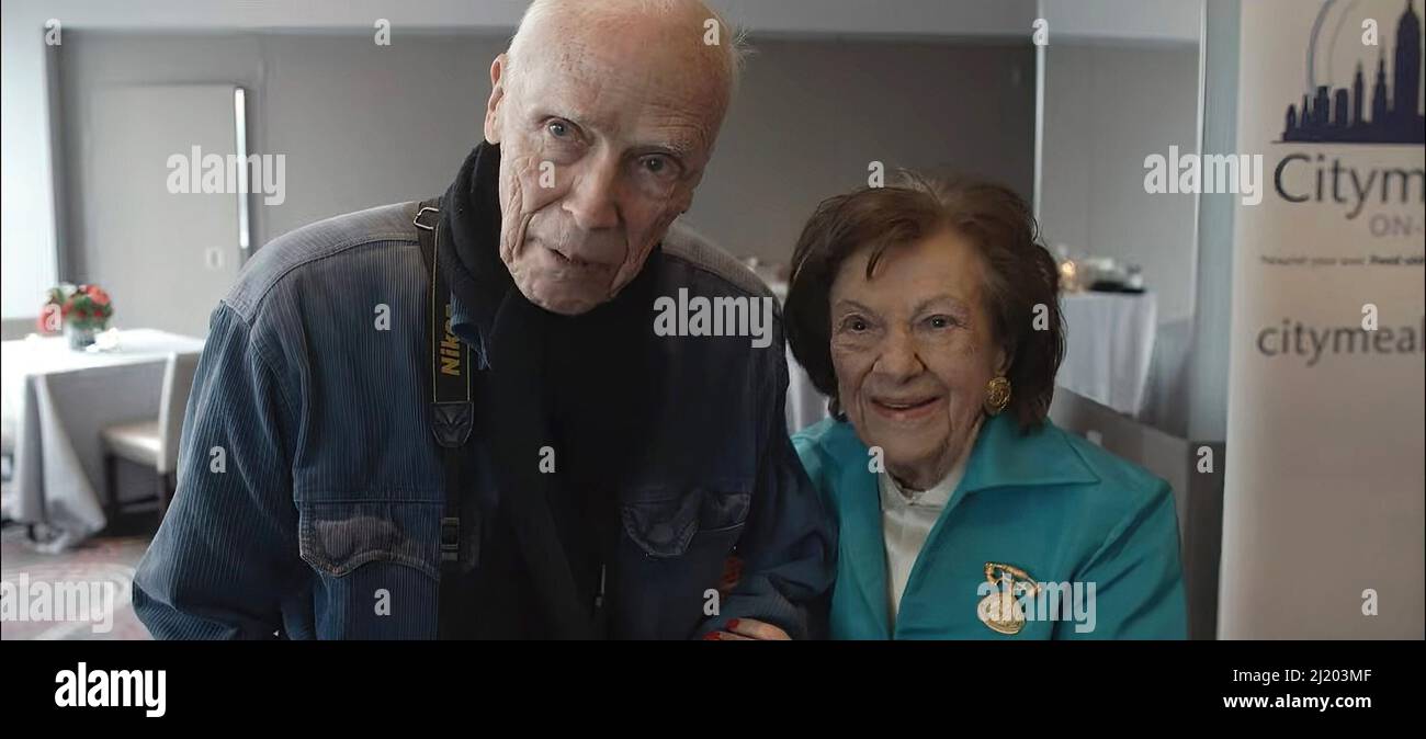 CALENDAR GIRL, from left: Bill Cunningham, Ruth Finley, 2020 ...