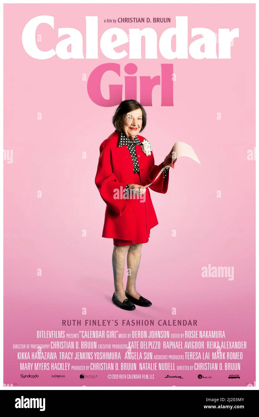 CALENDAR GIRL, poster, Ruth Finley, 2020. © Syndicado Film Sales ...