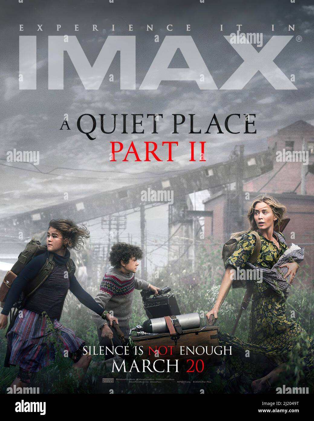 A QUIET PLACE PART II, (aka A QUIET PLACE PART 2), IMAX poster, from ...