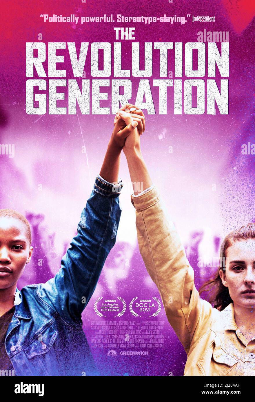 THE REVOLUTION GENERATION, poster, 2021. © Greenwich Entertainment ...